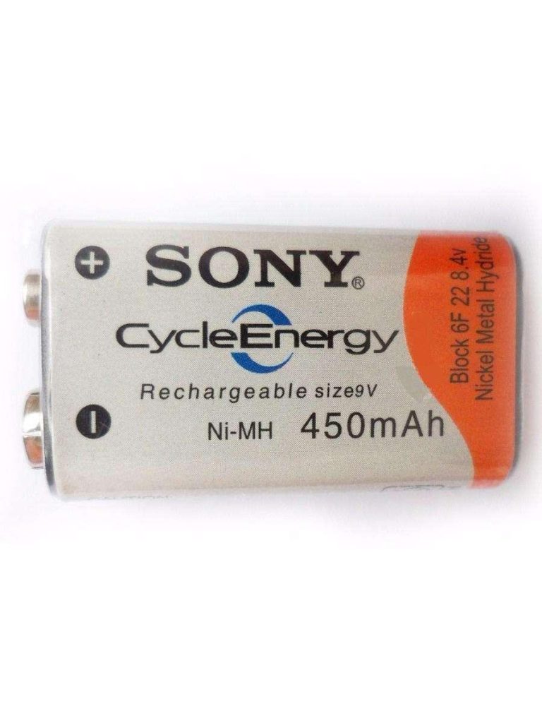 9 Volt Rechargeable Battery | Sony Rechargeable Battery - Techno Health