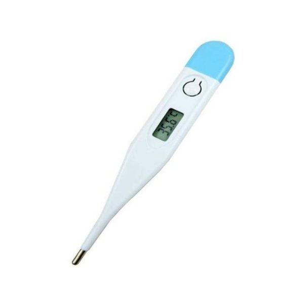 Electronic Digital Thermometer with LCD Backlight Display - Techno Health